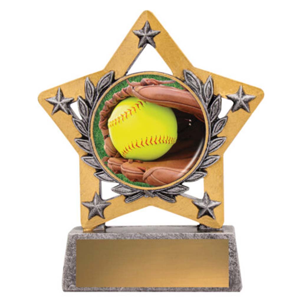Mini Star Softball 130mm - American Sport Com Au