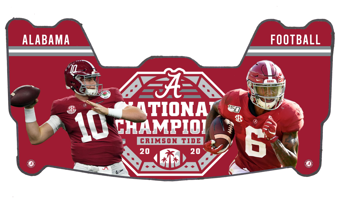 Alabama National Champs Themed Custom Visor - American Sport Com Au