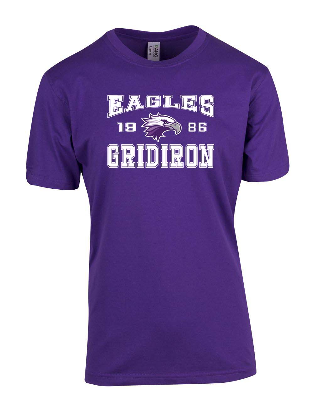 Eagles Gridiron 86 Logo T-Shirt - American Sport Com Au