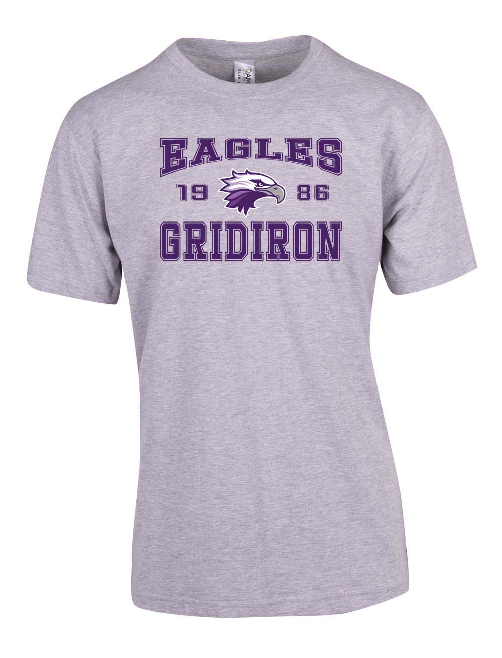 Eagles Gridiron 86 Logo T-Shirt - American Sport Com Au