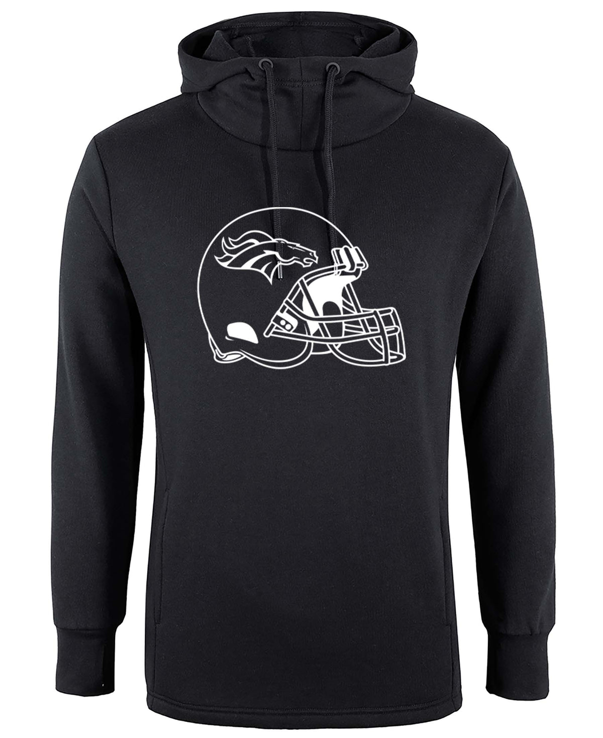 Wollongong Mustangs Helmet Sports Hoodie - American Sport Com Au