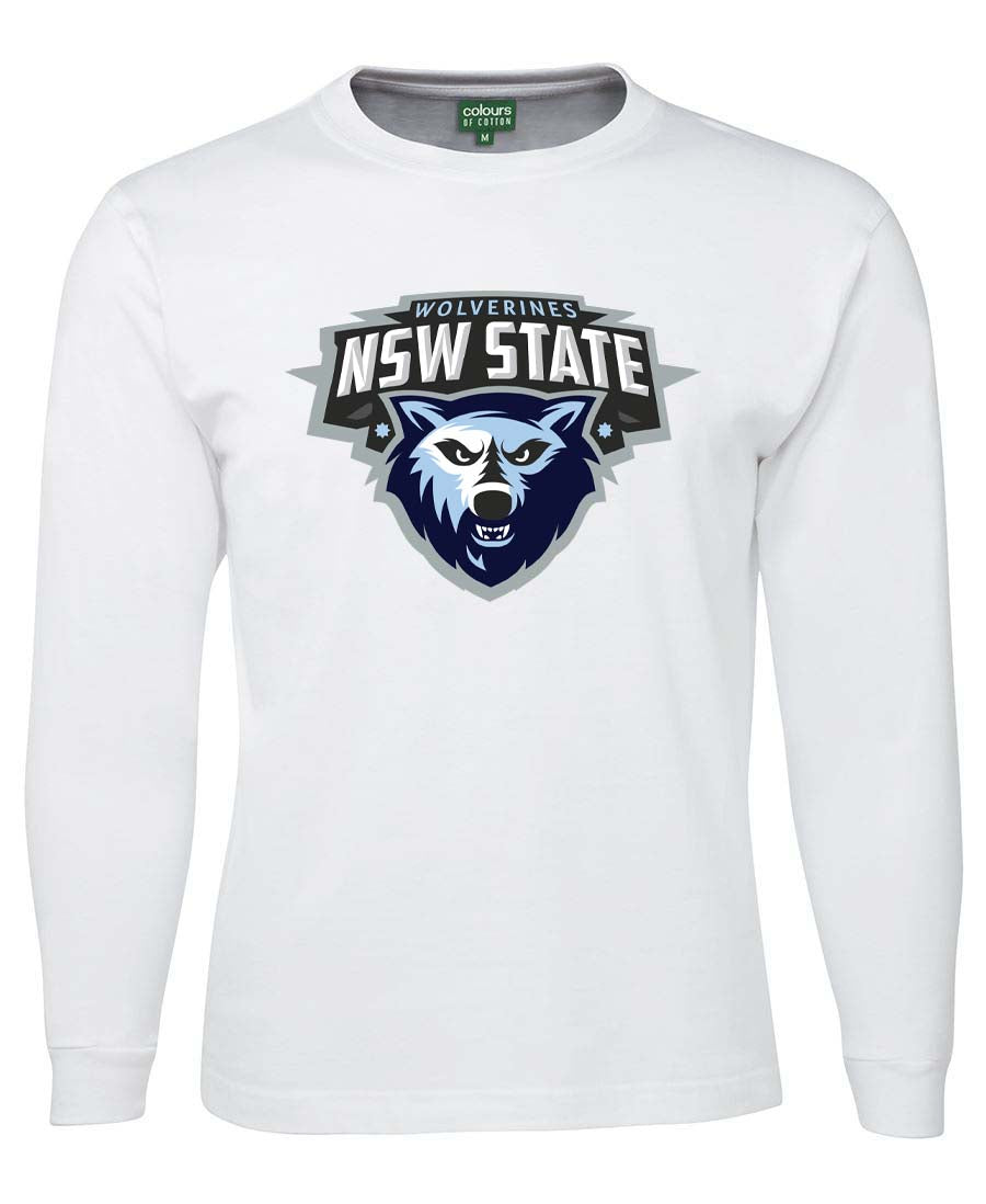 Wolverines NSW Long Sleeve state logo - American Sport Com Au