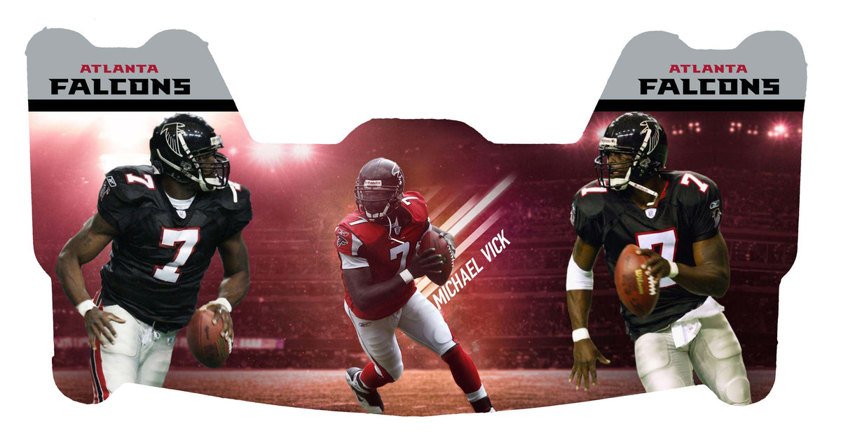 Michael Vick Falcons Themed Custom Visor - American Sport Com Au
