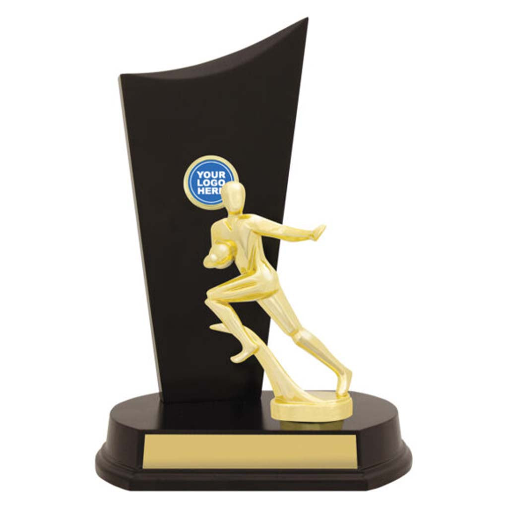 Gridiron Timber Crest Trophy 3 Sizes - American Sport Com Au