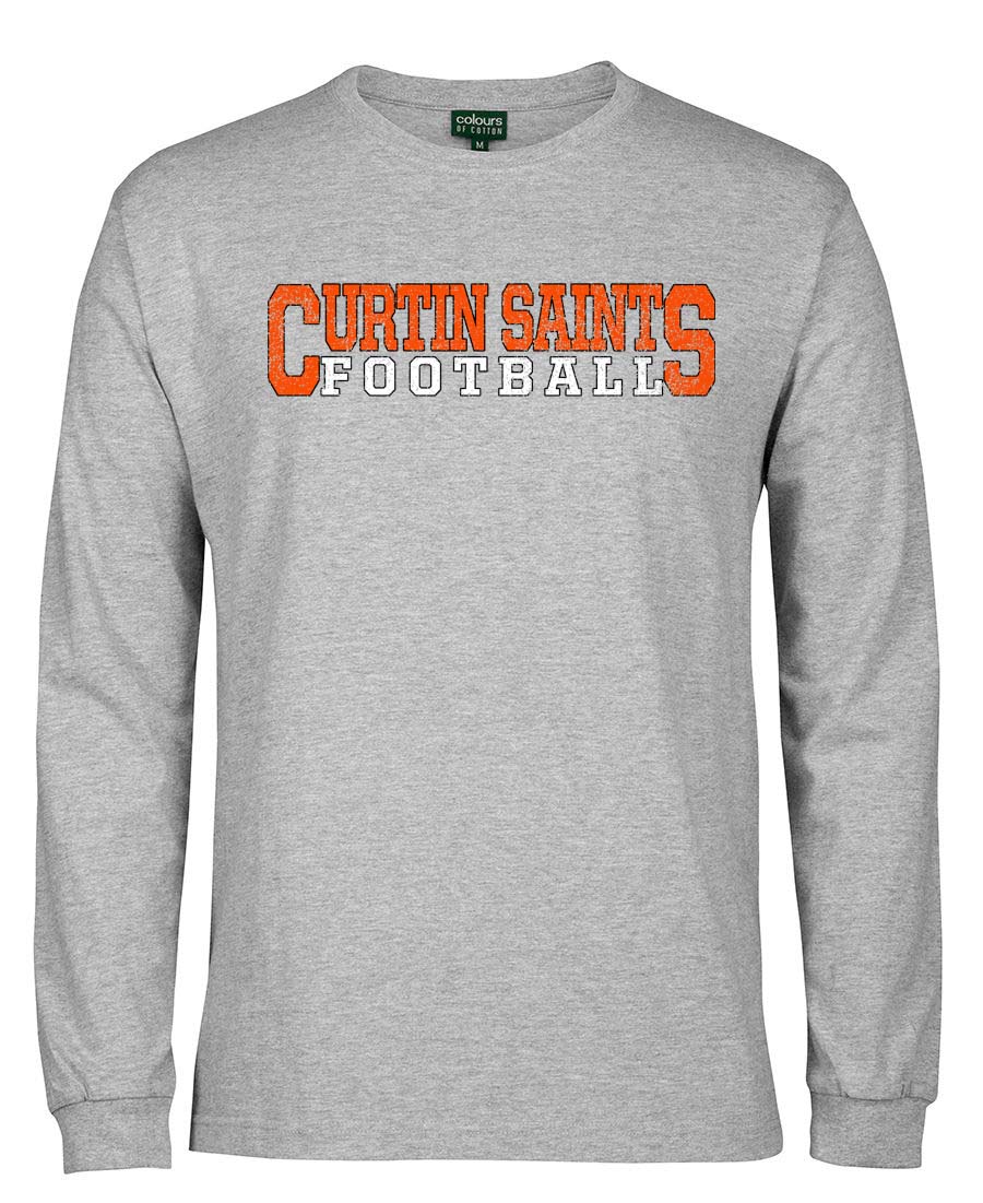 Curtin Saints Long Sleeved T-Shirt - American Sport Com Au